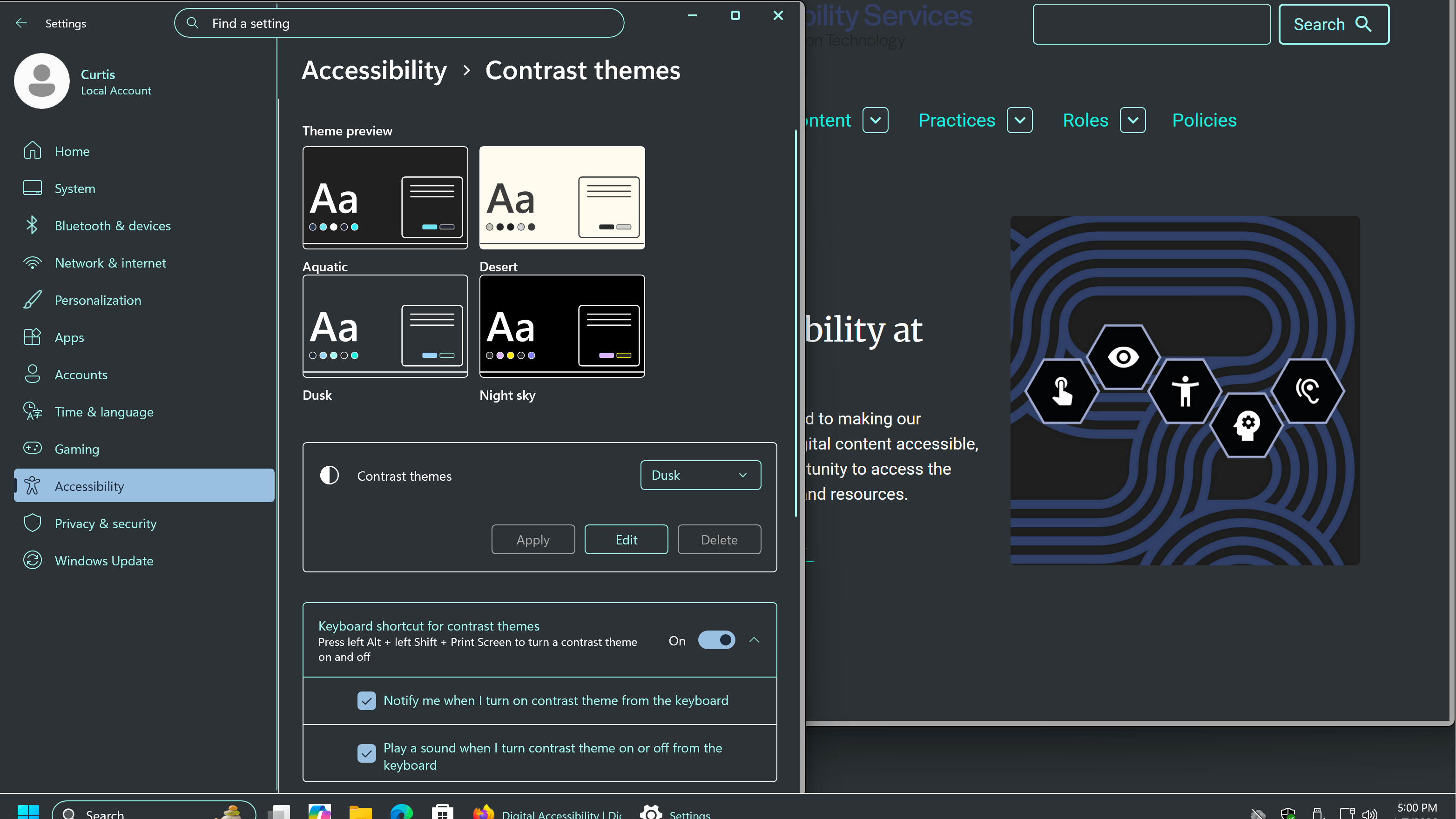 A Deep Dive into Contrast Themes | Digital Accessibility Services